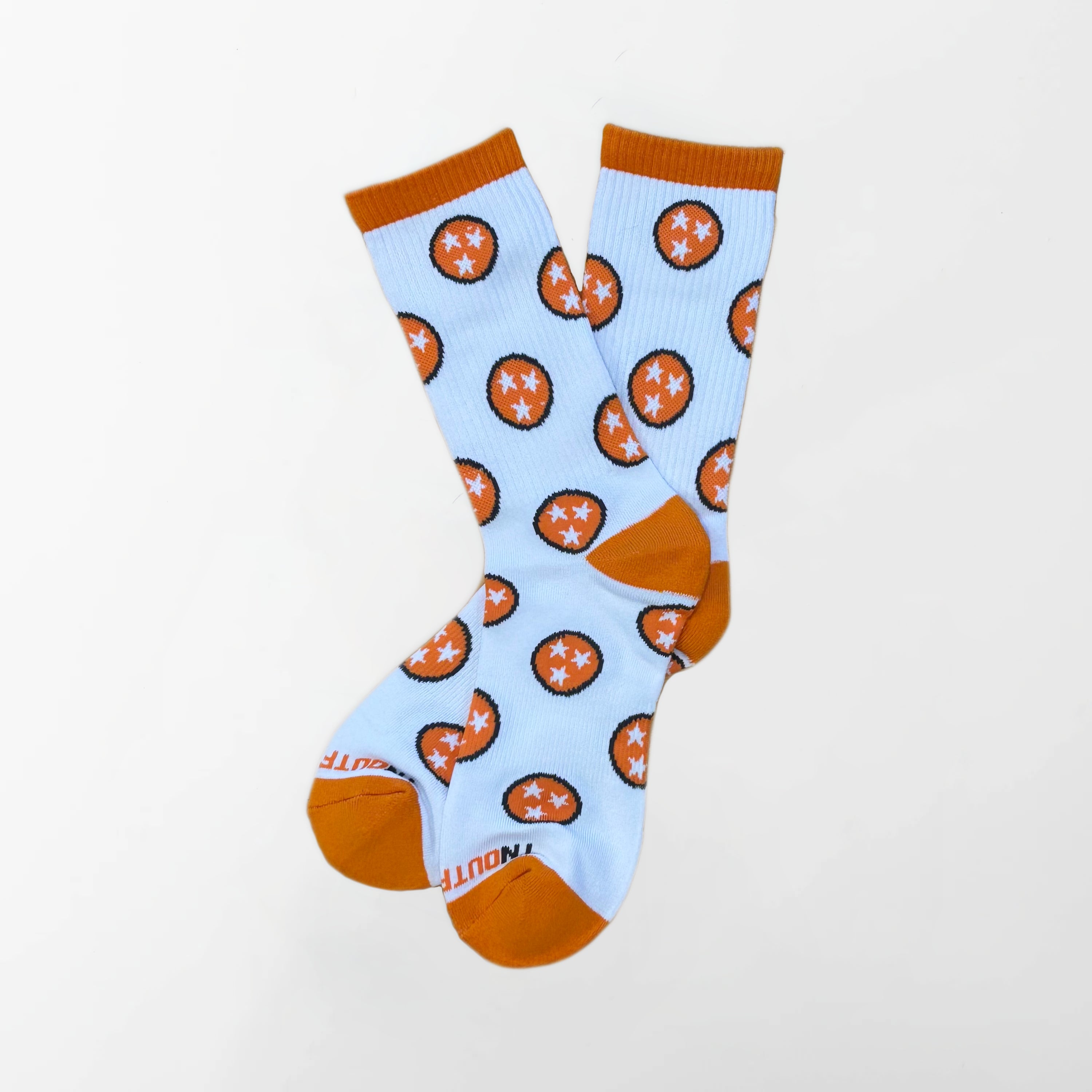 Stadium White Tennessee Sock | Athletic Dress Socks | Tennessee Outfitters